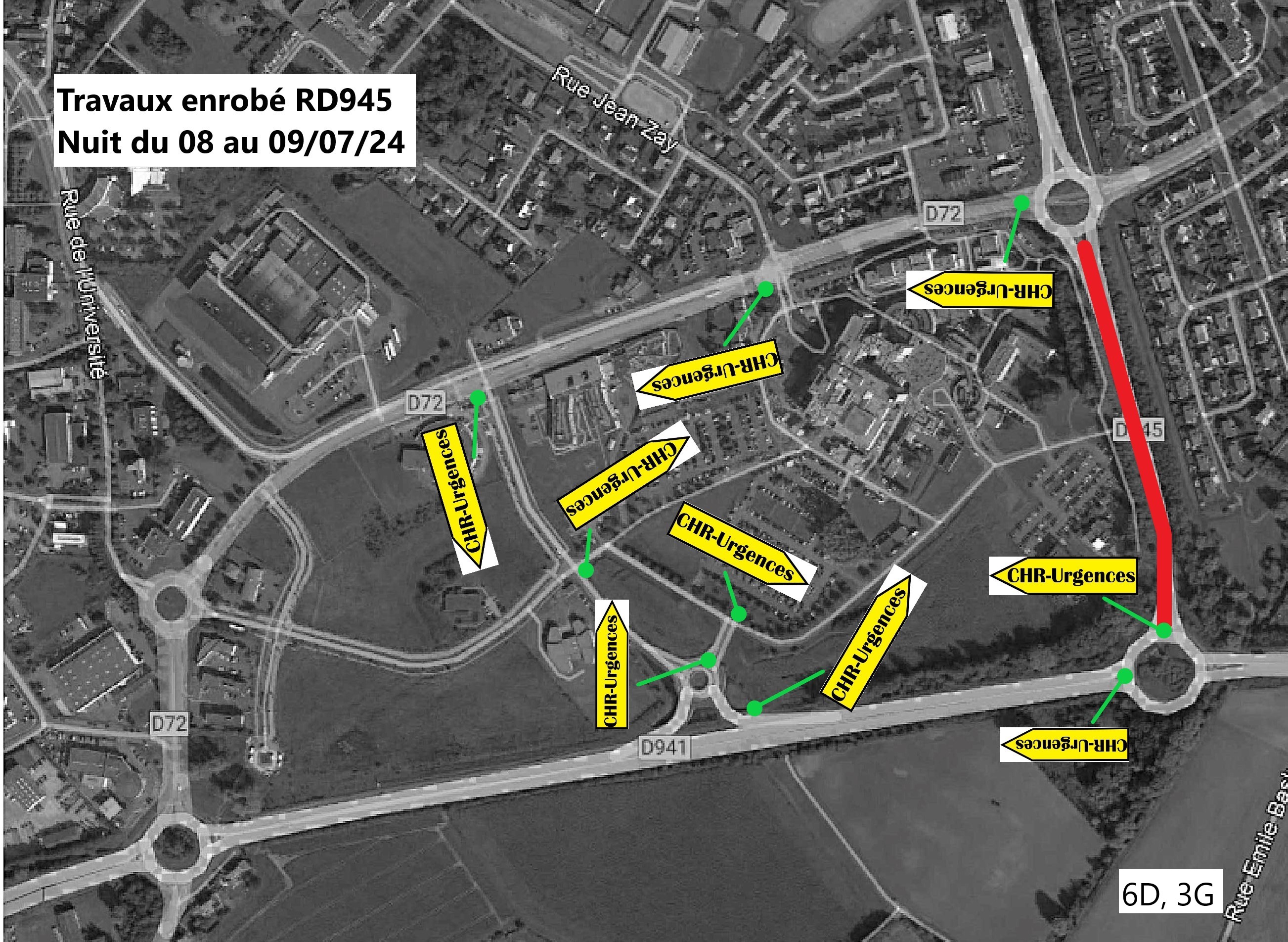 Les travaux sur la rocade de Béthune commencent lundi