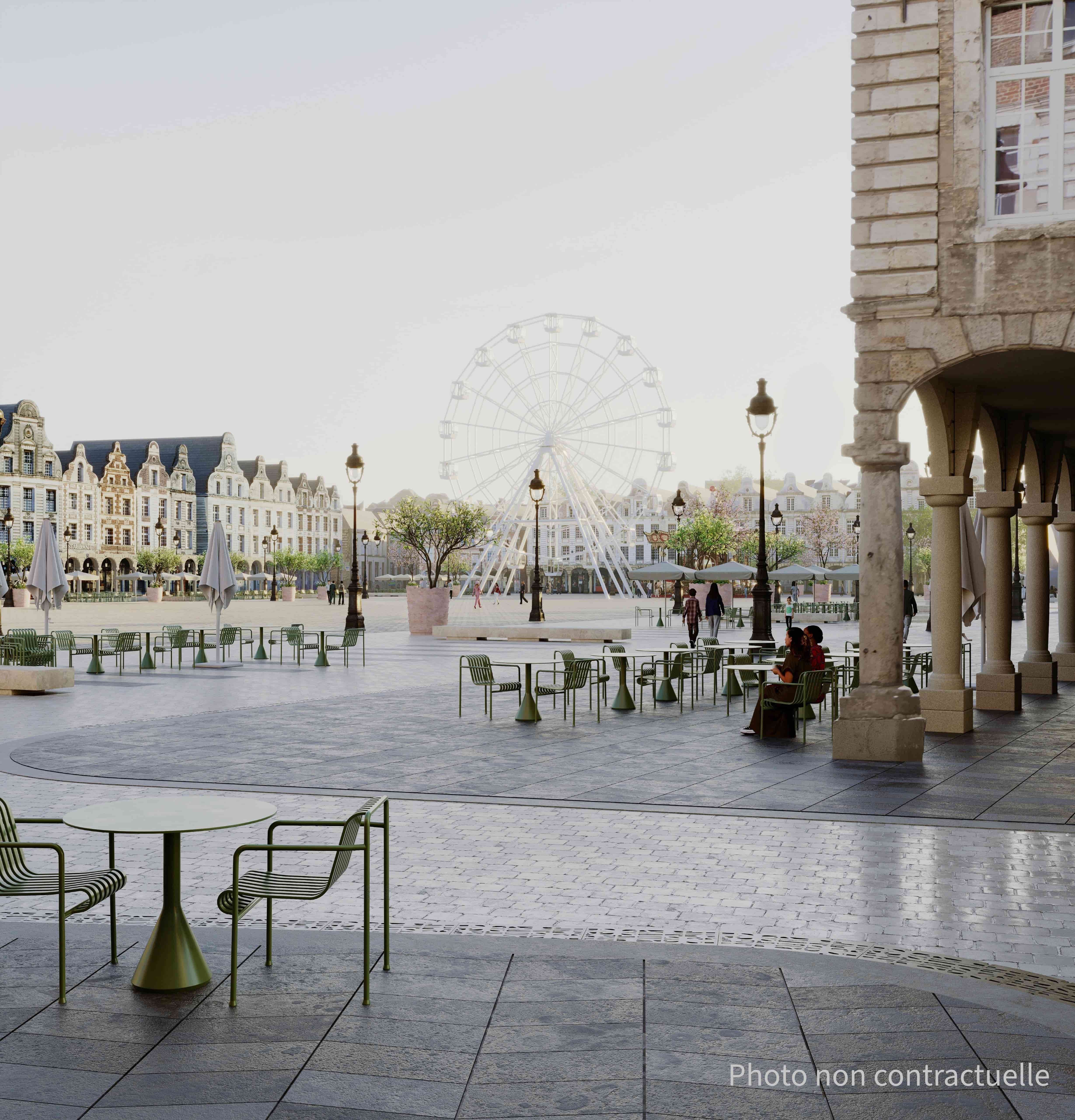 À Arras, la Grand’Place va devenir entièrement piétonne d’ici 2031