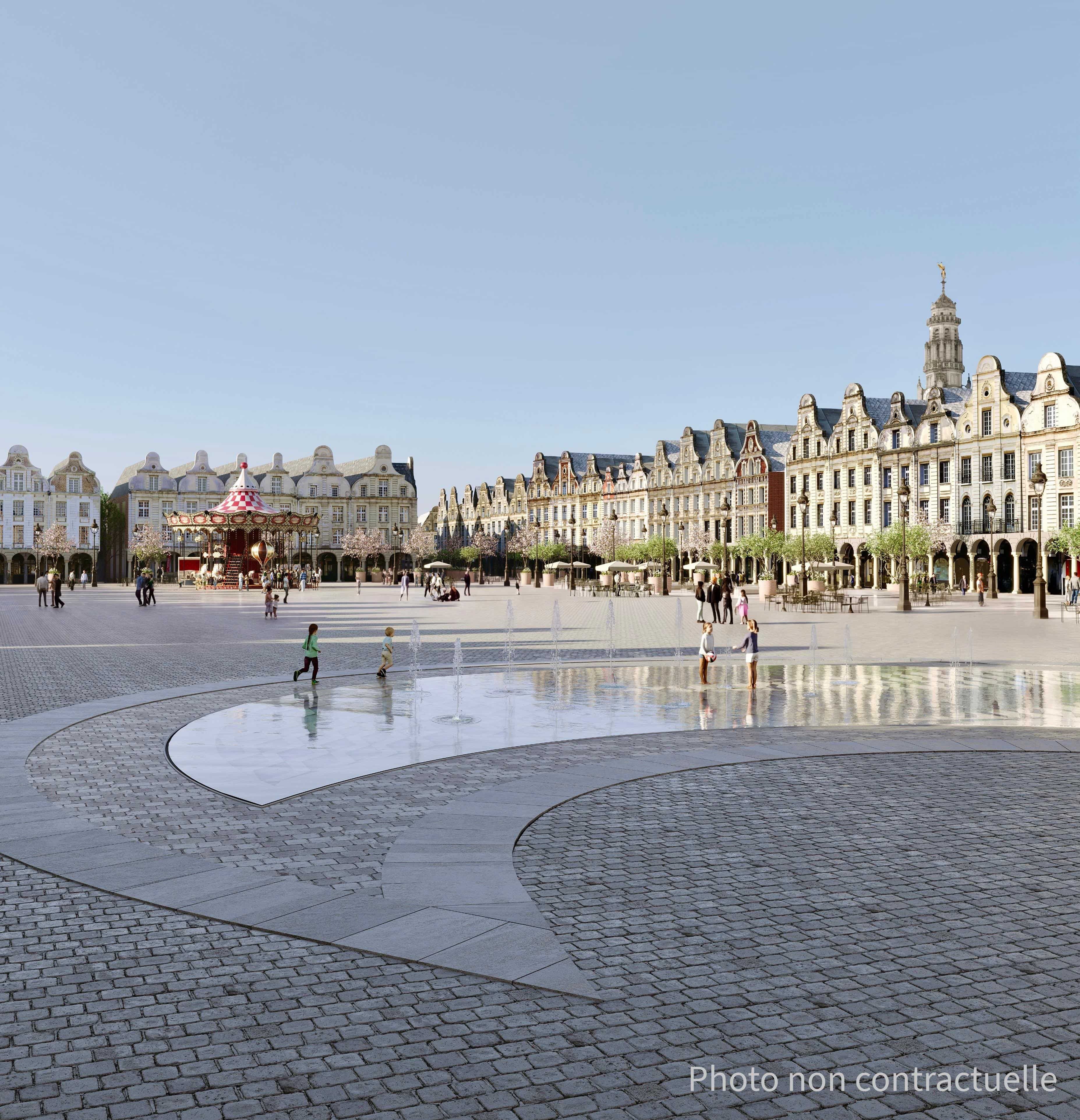 À Arras, la Grand’Place va devenir entièrement piétonne d’ici 2031